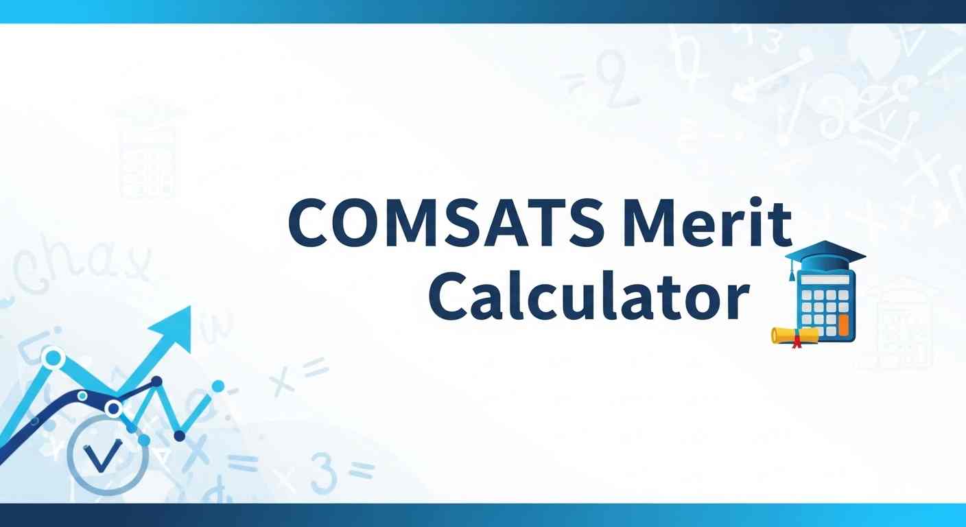 COMSATS Merit Calculator For All Campuses 2025